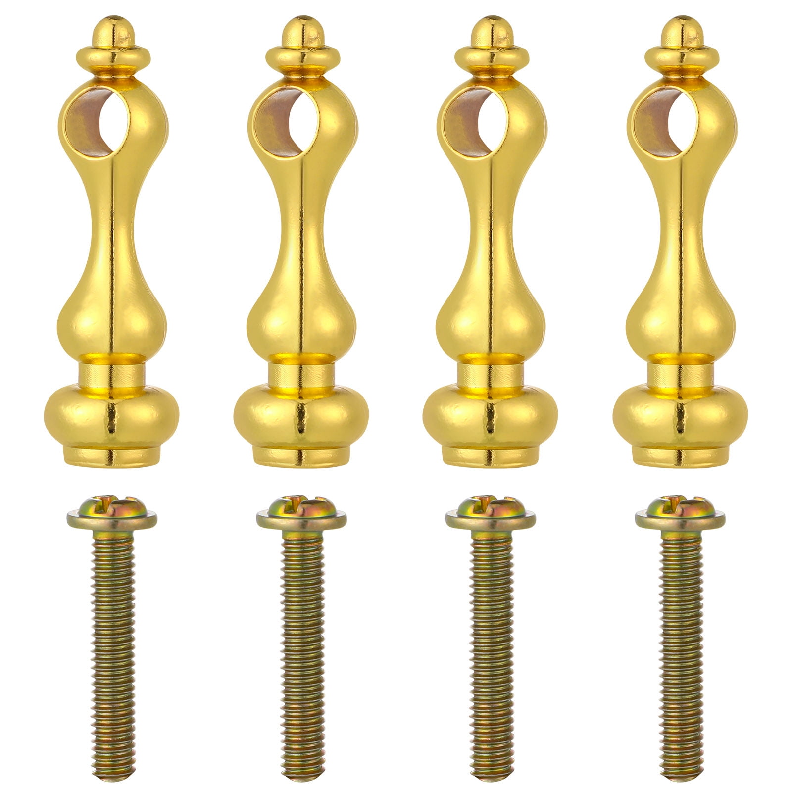 FRCOLOR 4PCS Railing Connectors Metal Post End Cap Railing Bracket ...