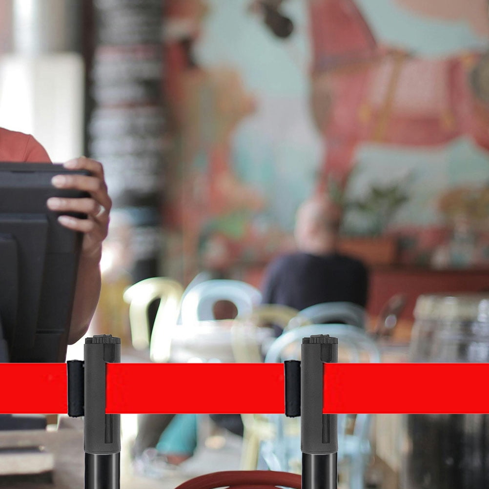 FRCOLOR 4PCS Retractable Belt End Retractable Barrier End Retractable ...