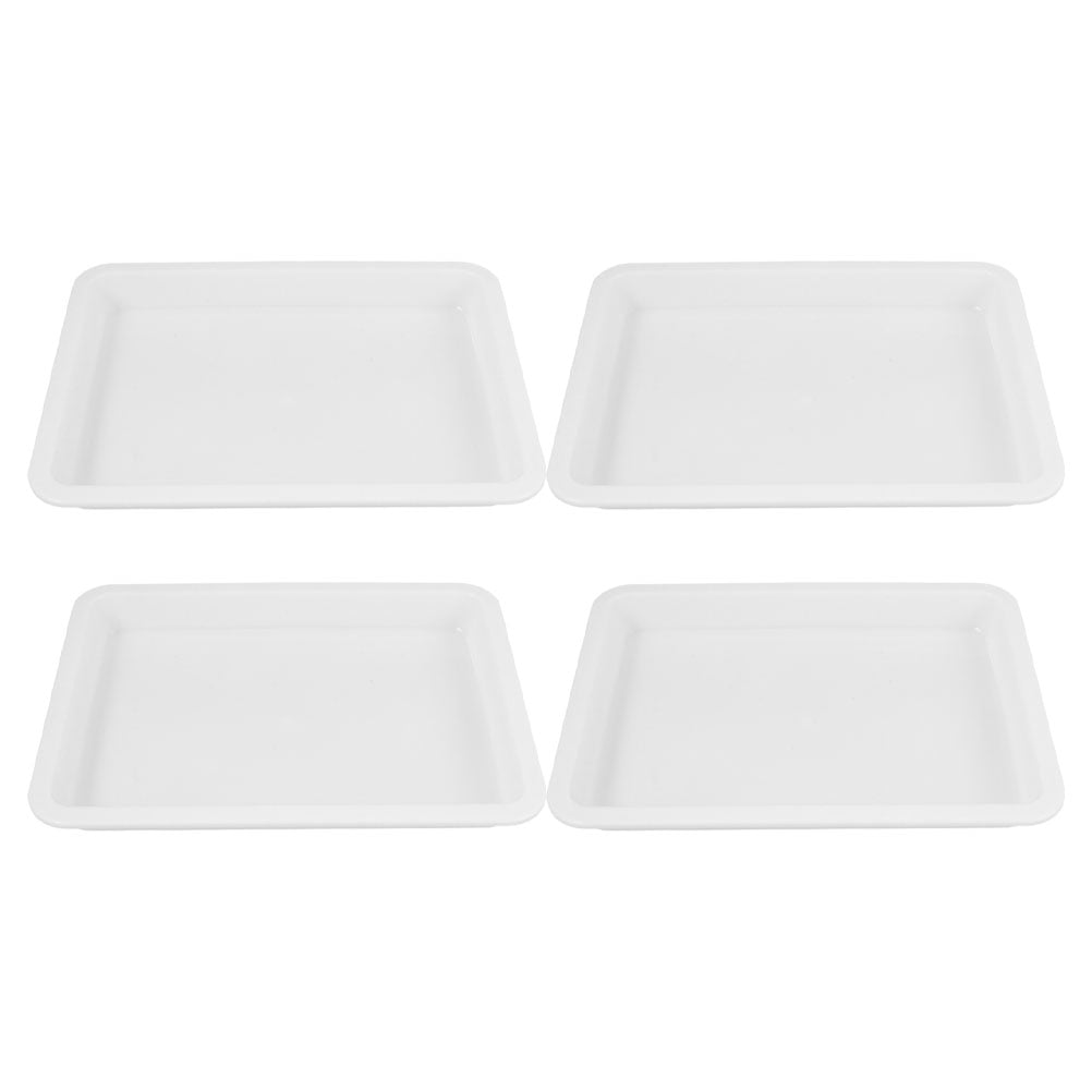 FRCOLOR 4Pcs Laboratory Trays Plastic Serving Trays With Acid And ...