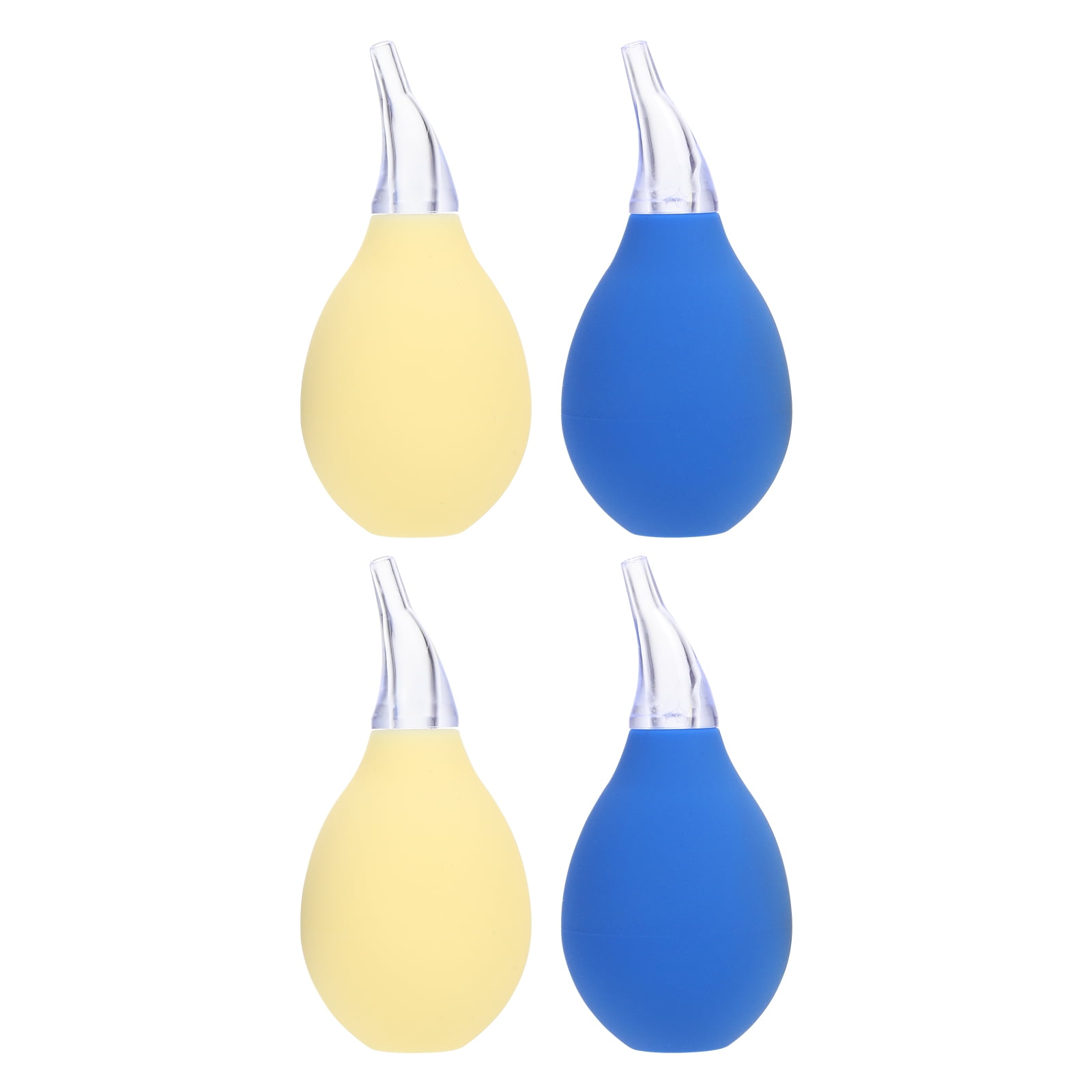 FRCOLOR 4Pcs Manual Baby Nose Sucker Newborn Nasal Aspirator Infant ...