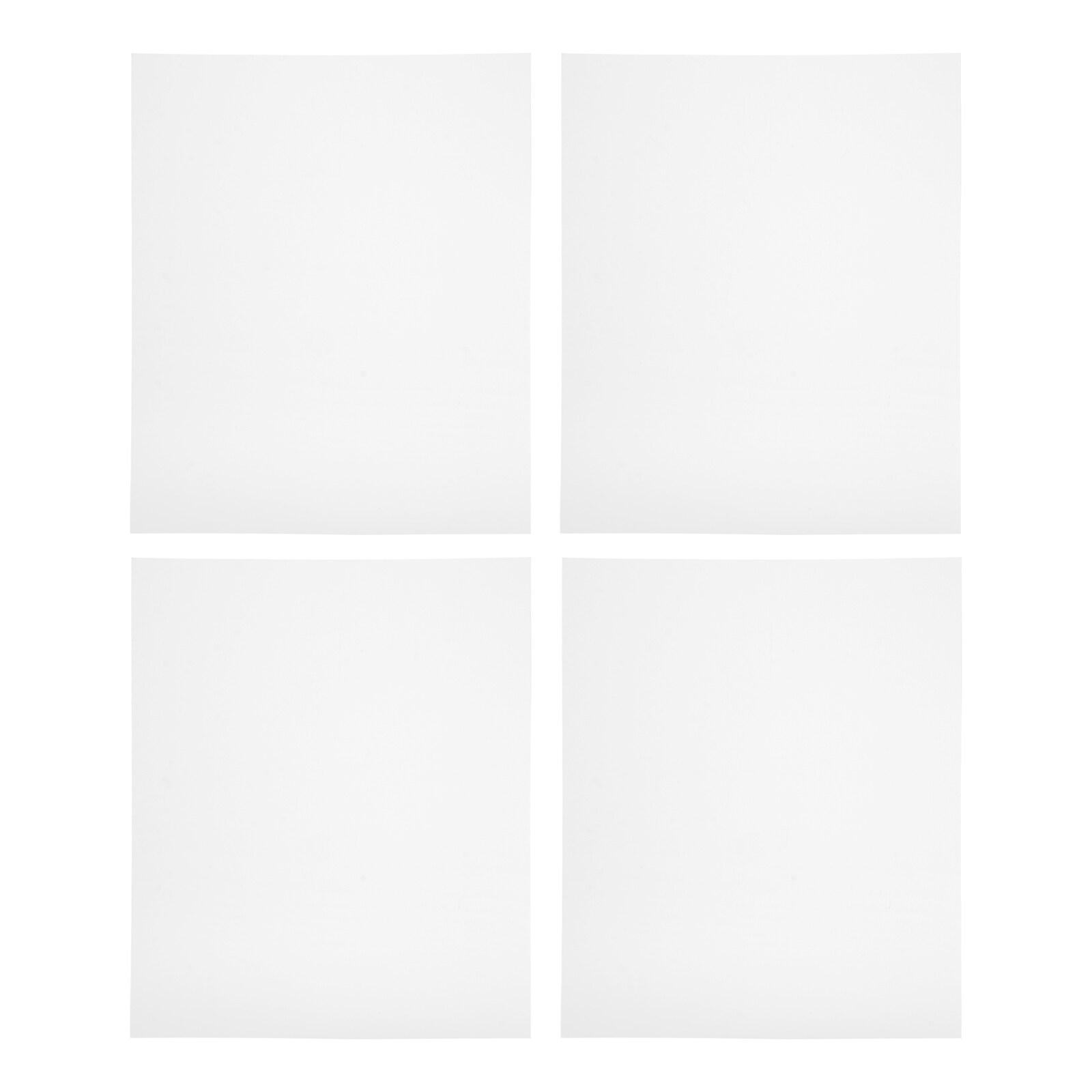 WRISTBIQUE Acrylic Frame Sheets Transparent for Home Projects 4Pcs 10 ...