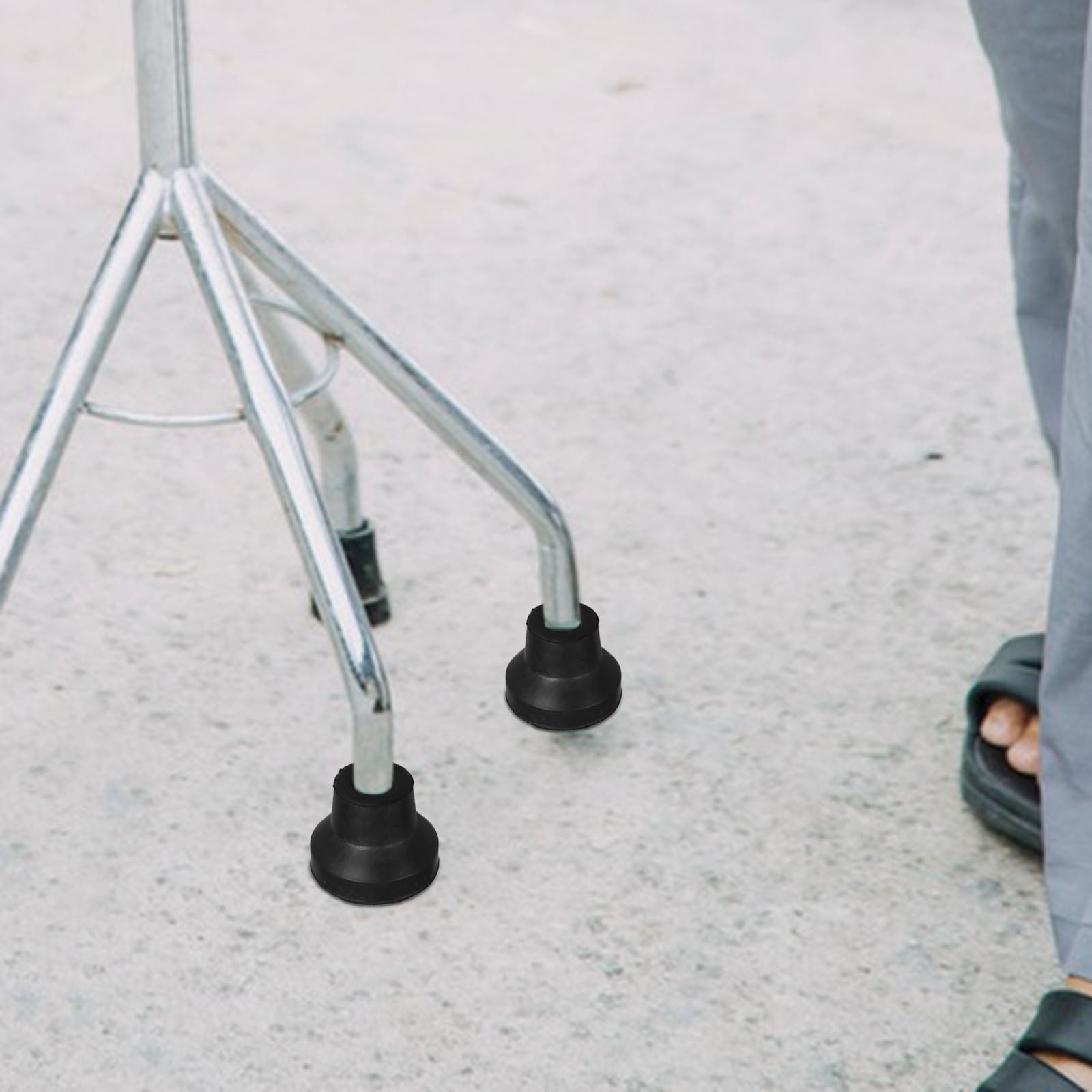 FRCOLOR 4Pcs Replacement Rubber Cane Tip Replacement Crutch Feet Cap ...