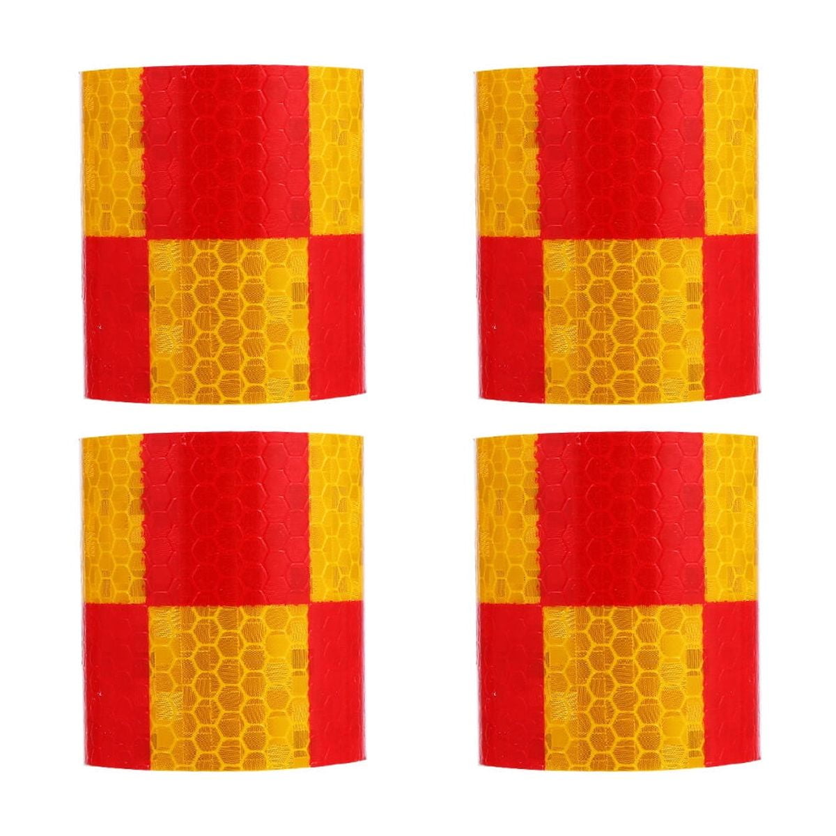 FRCOLOR 4Pcs Safety Reflective Strips for Cars and Trailers with High ...