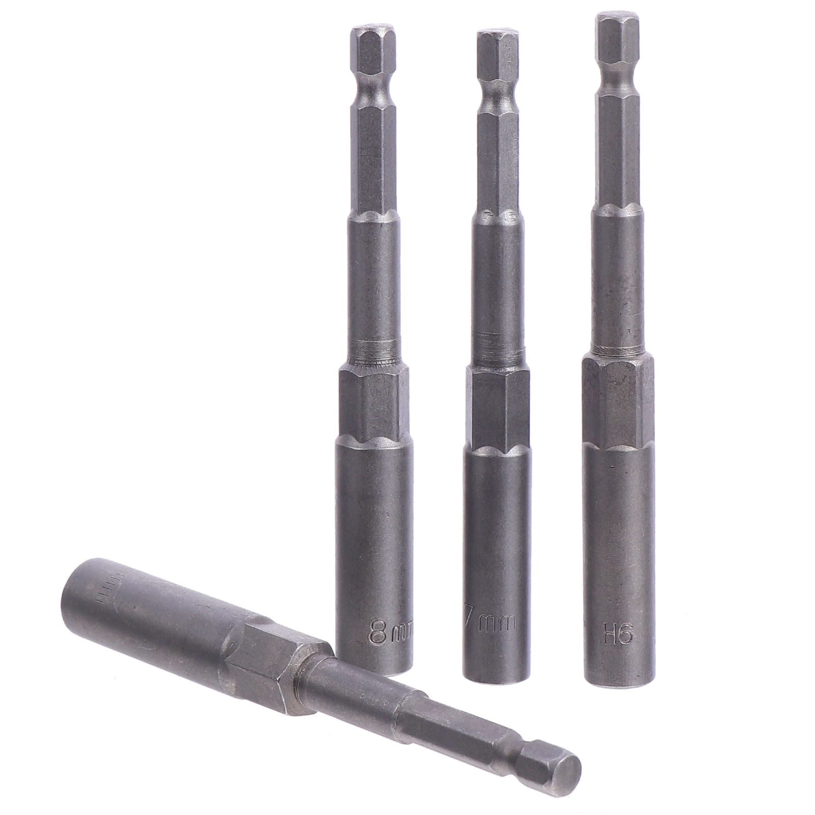 FRCOLOR 4Pcs Silver Cylindrical Magnetic Drill Bit Extender for ...