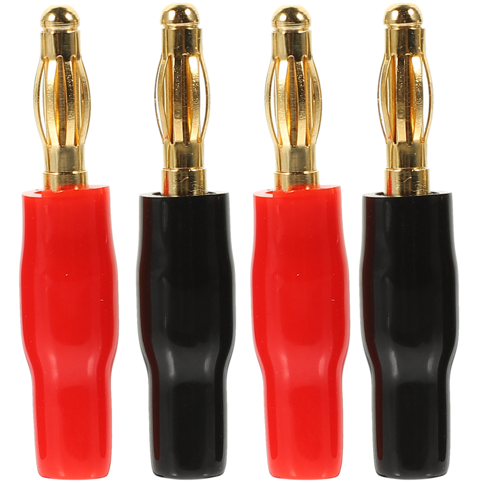 FRCOLOR 4Pcs Speaker Cable Connectors Banana Plug Audio Jack Connectors ...