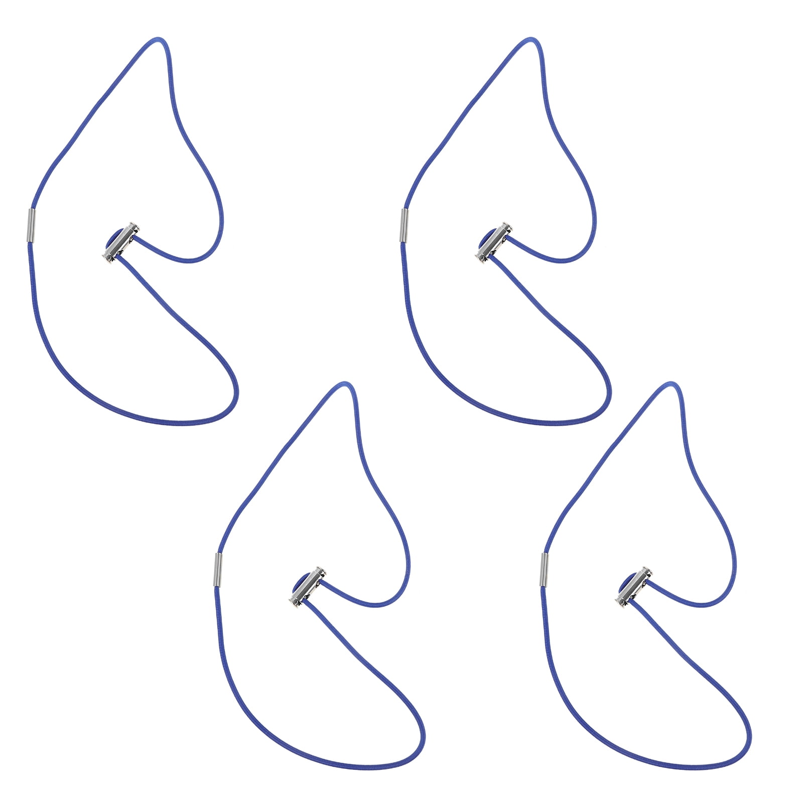 FRCOLOR Trash Can Fixing Band Elastic Trash Bag Bands Blue 4Pcs ...