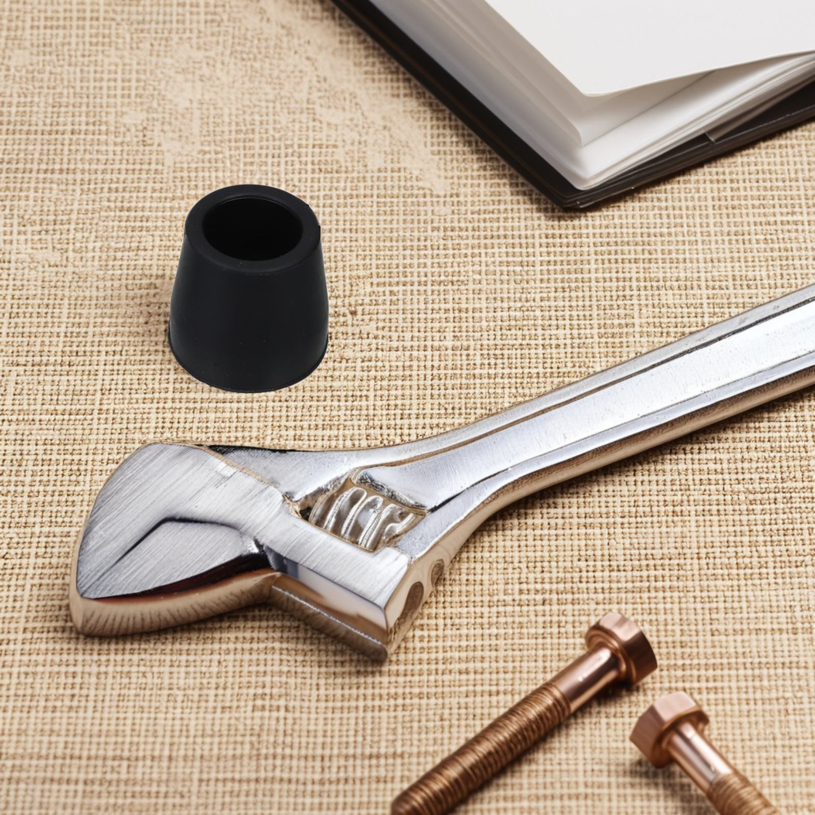 FRCOLOR 4pcs Anti Slip Rubber Foot Covers Table Chair Leg Caps Floor ...