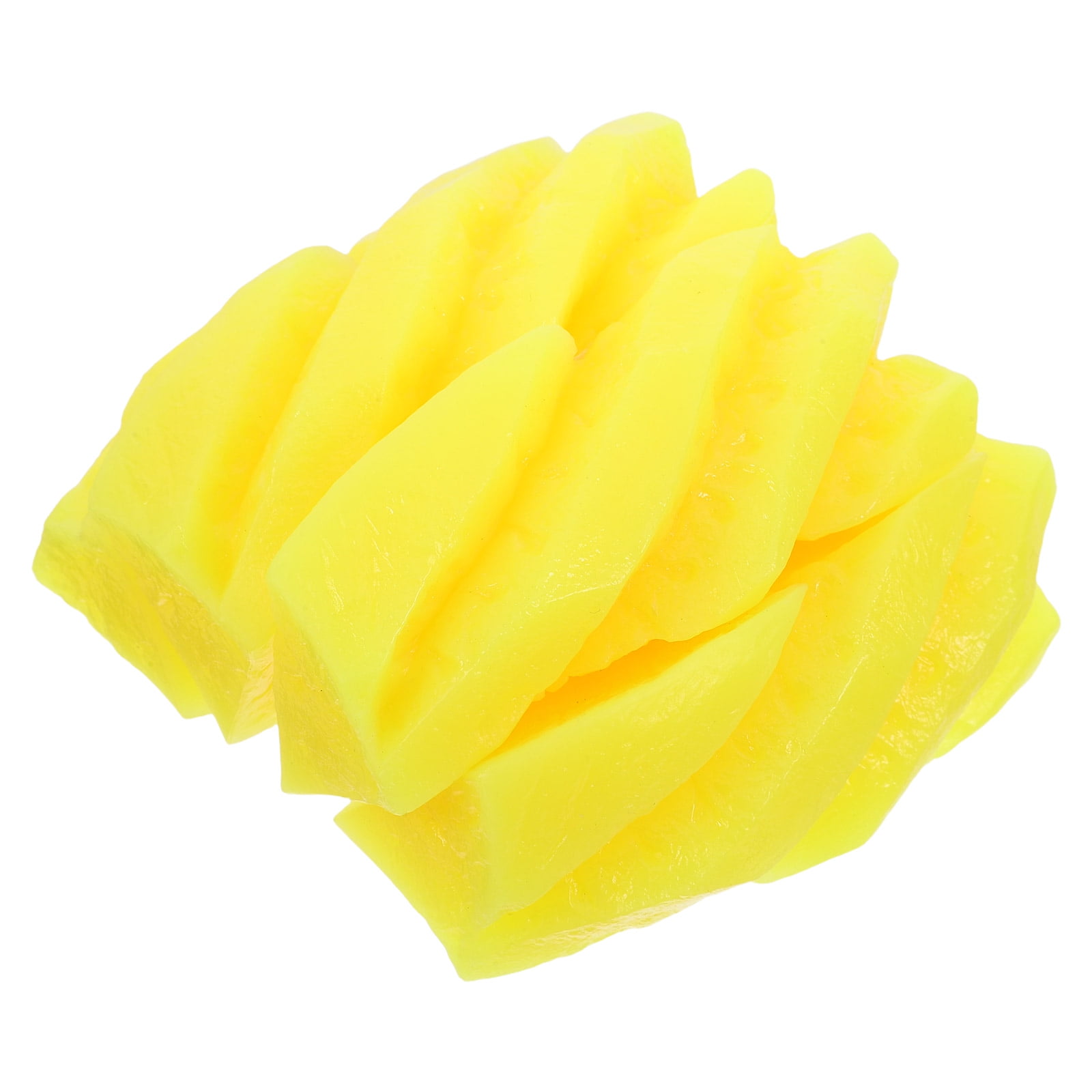 FRCOLOR 4pcs Artificial Pineapple Slices Realistic Fake Fruit Models ...