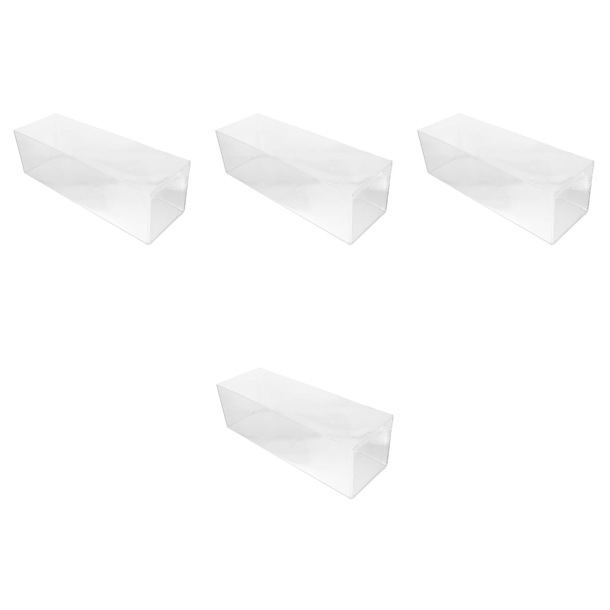 FRCOLOR 4pcs Car Toys Display Case Clear Plastic Box Wall Mount Storage ...