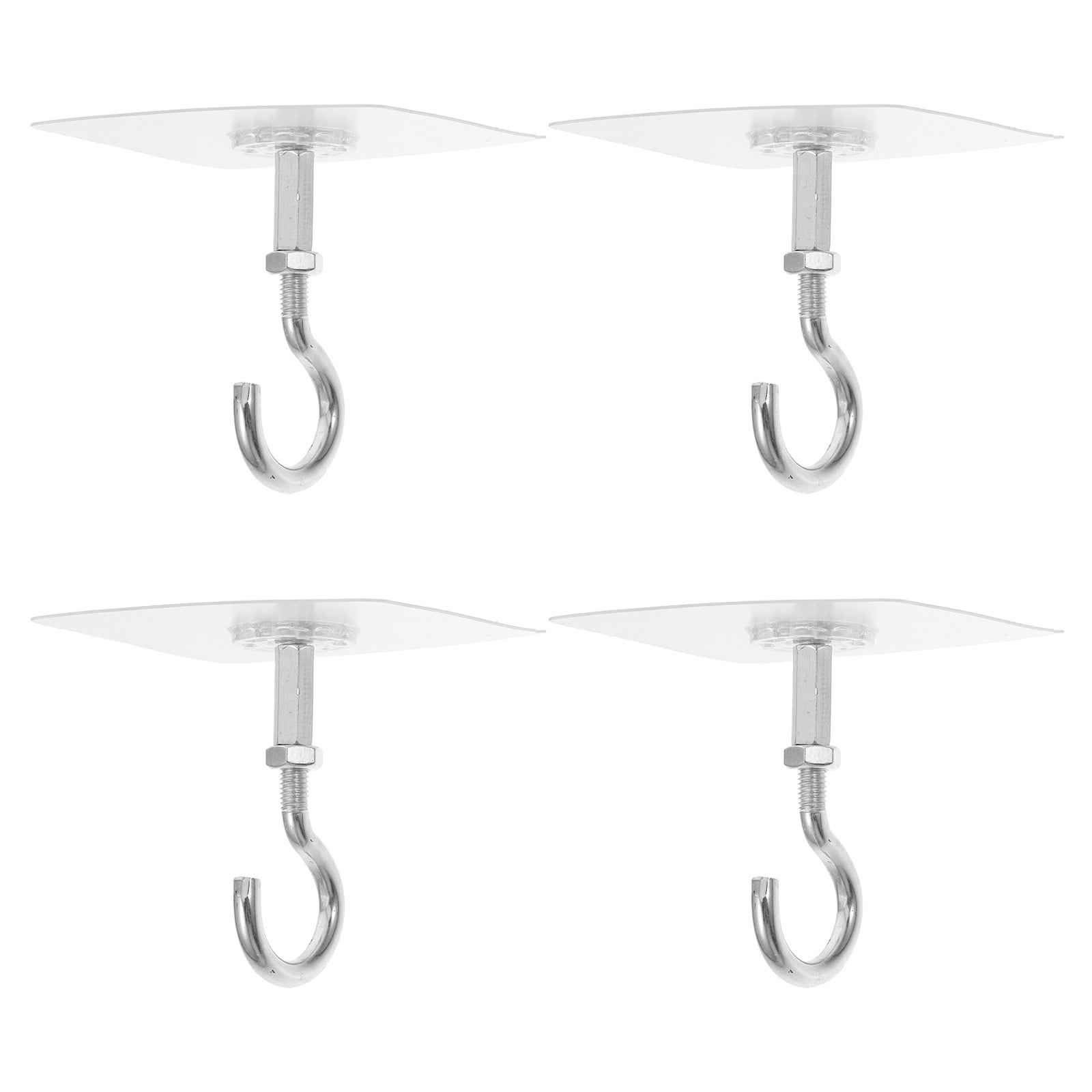 FRCOLOR 4pcs Ceiling Hooks Adhesive Ceiling Hooks Heavy Duty Sticky ...
