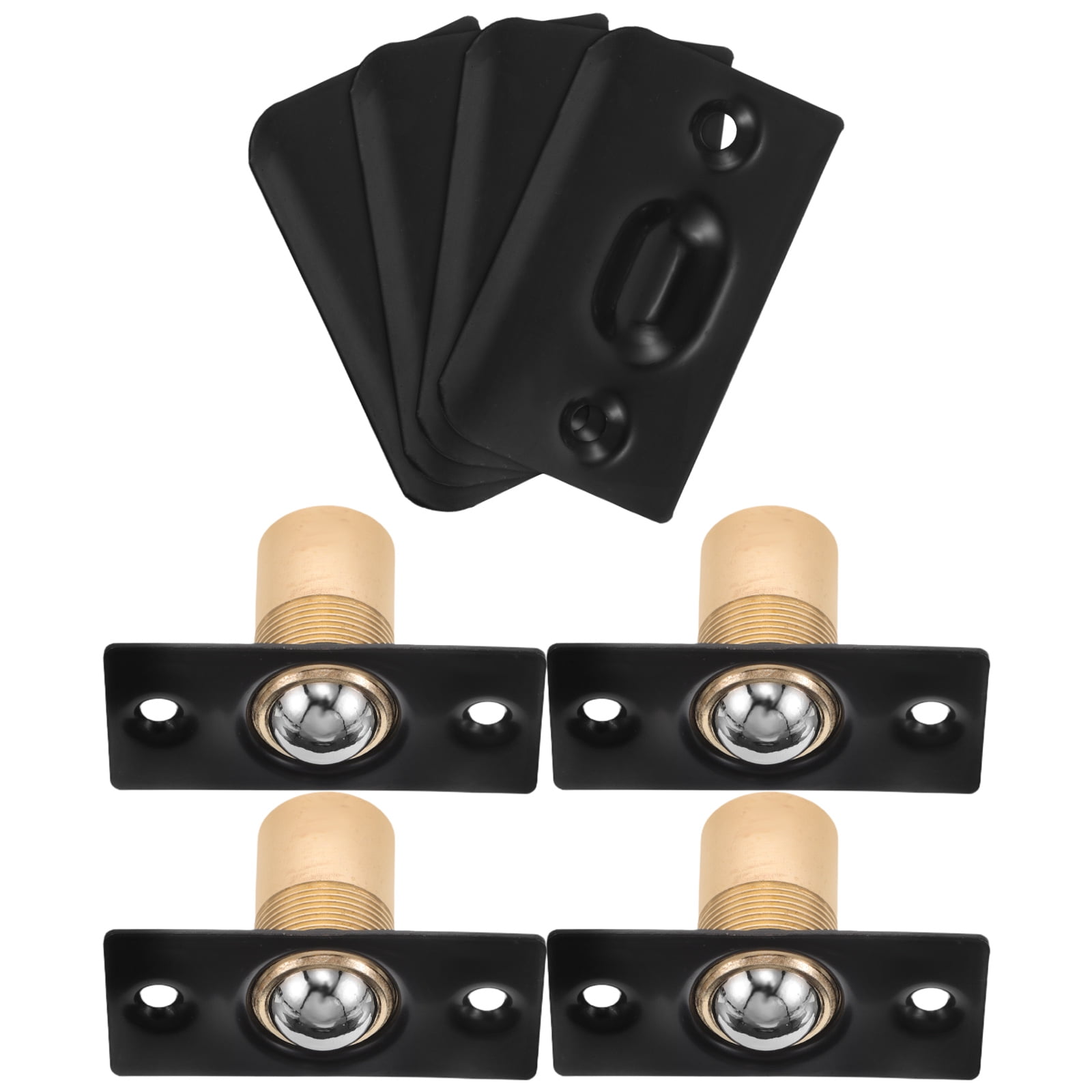 4pcs Stainless Steel Copper Adjustable Ball Catches Easy Install Door ...