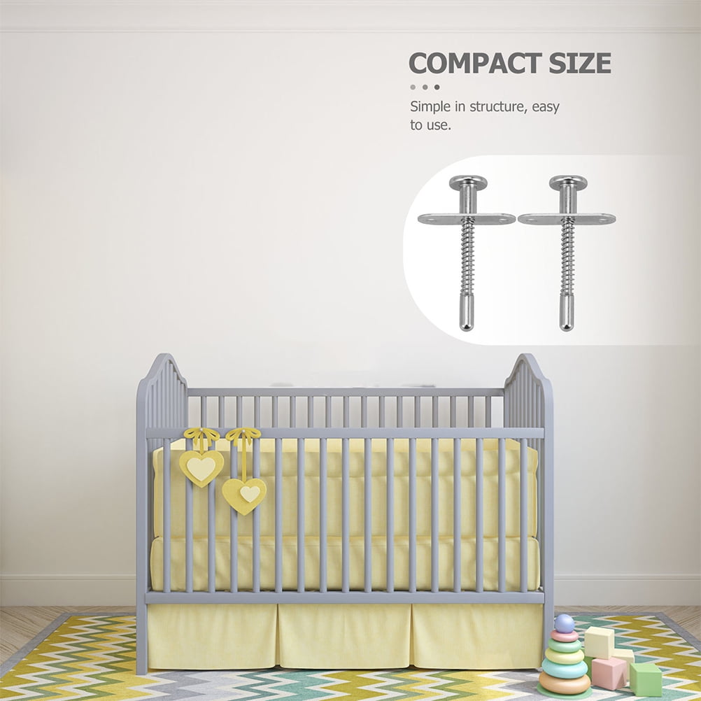 FRCOLOR 4pcs Crib Spring Latch Pin Spring Latch Plunger Latches Spring ...