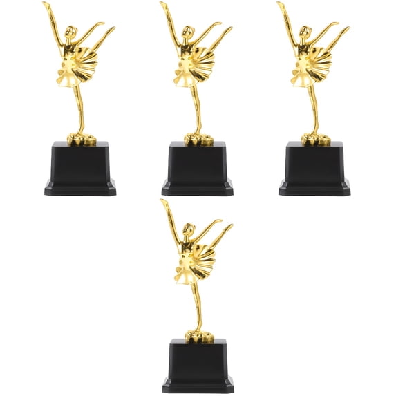 FRCOLOR 4pcs Dance Competition Trophy Dance Trophy Exquisite Dance ...