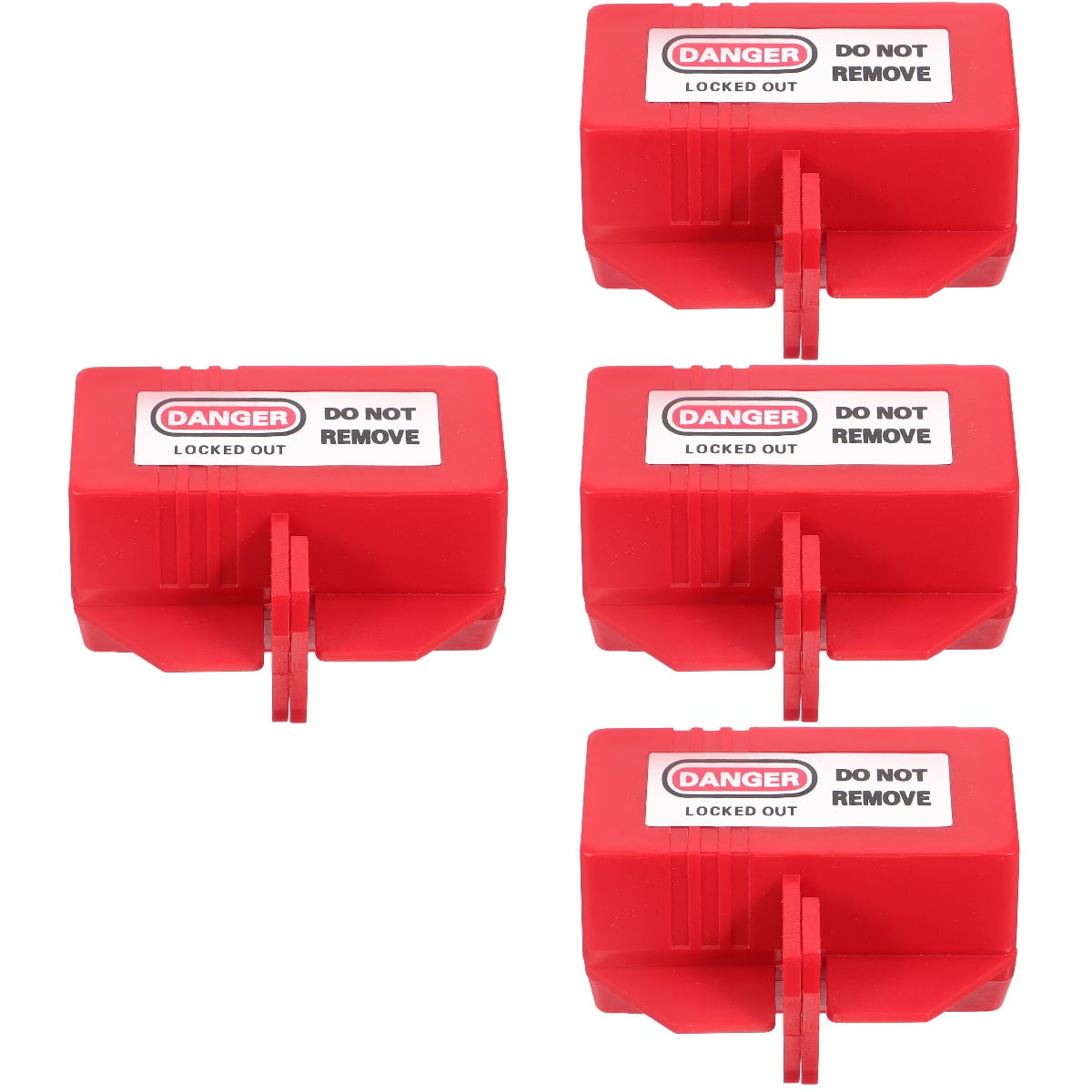 FRCOLOR 4pcs Electrical Plug Lock Device Children Power Plug Lock ...