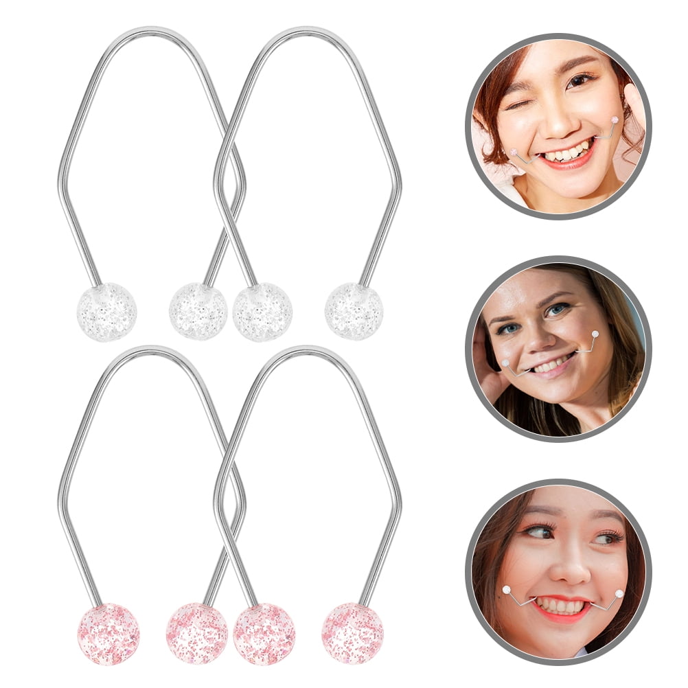 FRCOLOR 4pcs Facial Dimple Fitness Device, Dimple Maker Tool for Cheeks ...