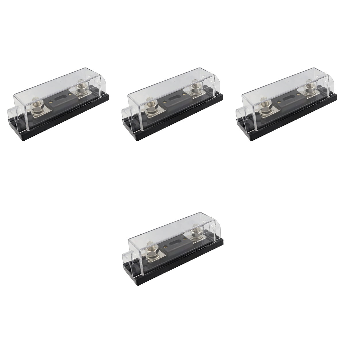 FRCOLOR 4pcs Fuse Block Fused Distribution Block 100a ANL Fuse Holder ...