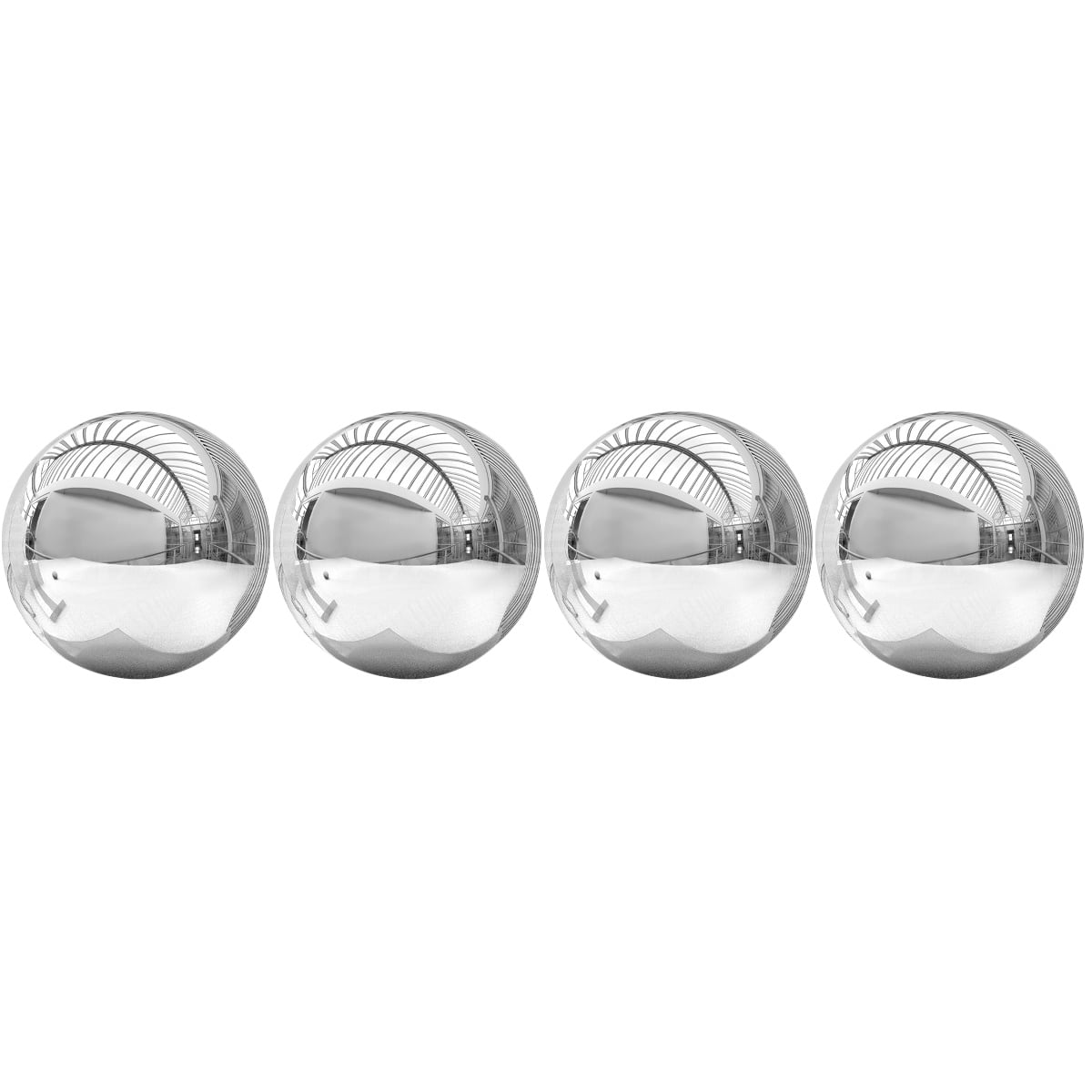 FRCOLOR 4pcs Gazing Ball Shiny Gazing Ball Decorative Gazing Globe ...