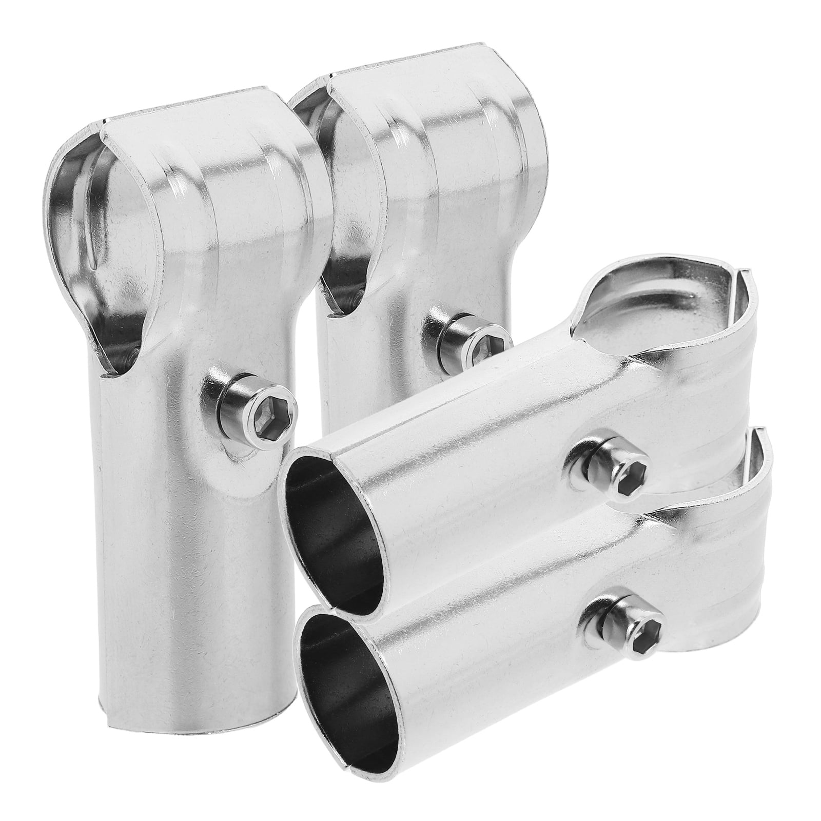 FRCOLOR 4pcs Heavy-Duty Stainless Steel Chain Link Fence Clamp Chain ...