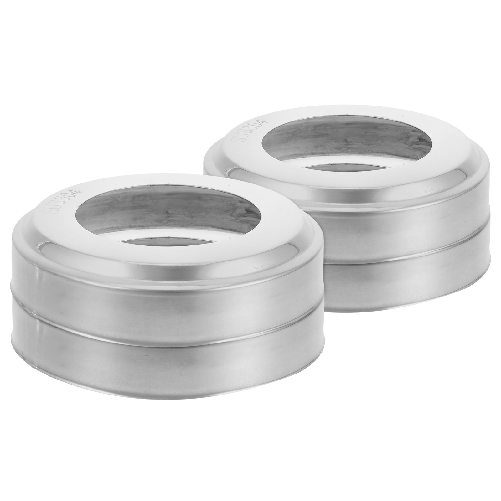 FRCOLOR 4pcs Heavy Duty Stainless Steel Escutcheons For Pool Handrails ...