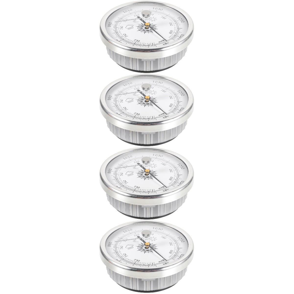 FRCOLOR 4pcs Household Aneroid Barometer Portable Dial Aneroid ...