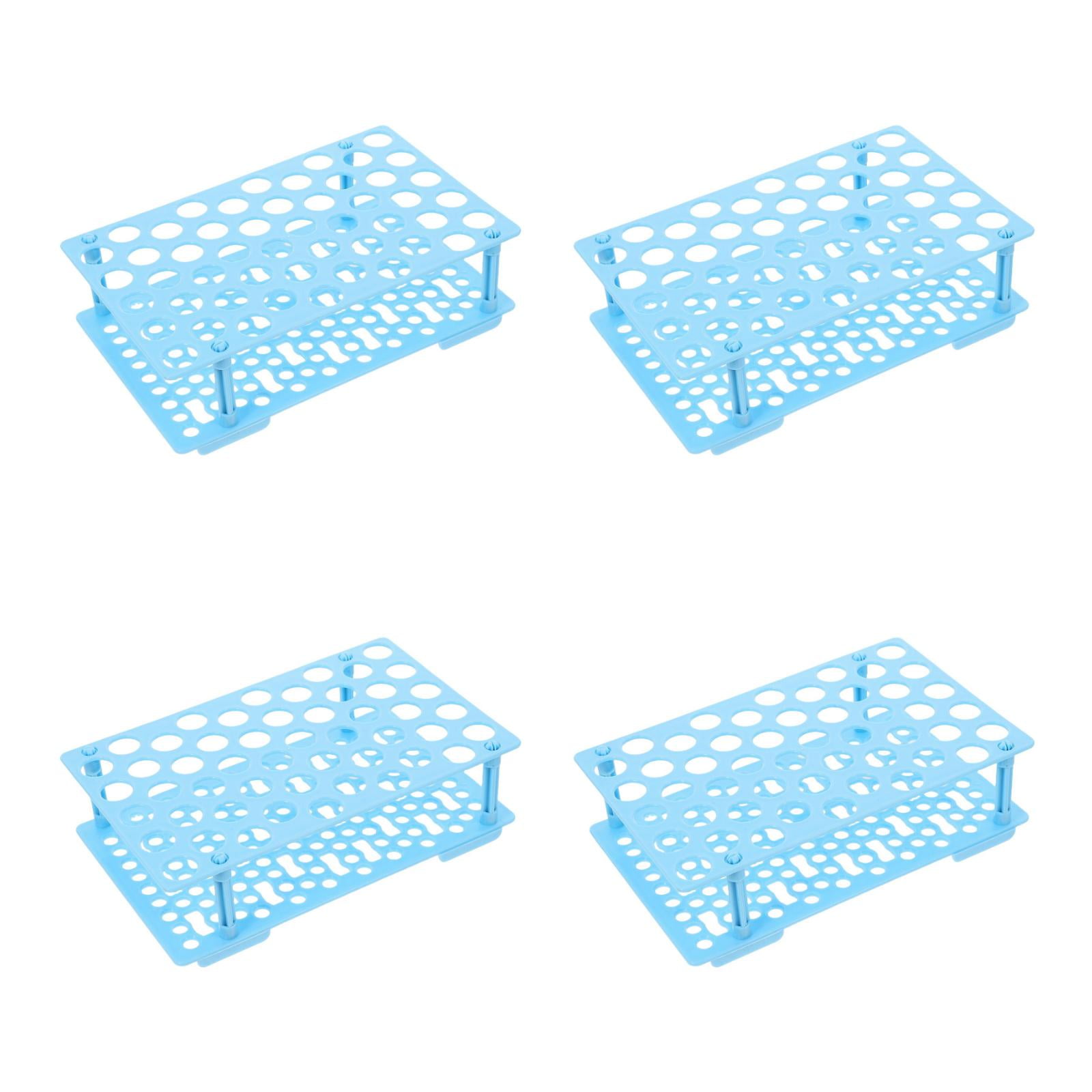 FRCOLOR 4pcs Laboratory Test Tube Rack 50-Hole Plastic Centrifuge Tube ...