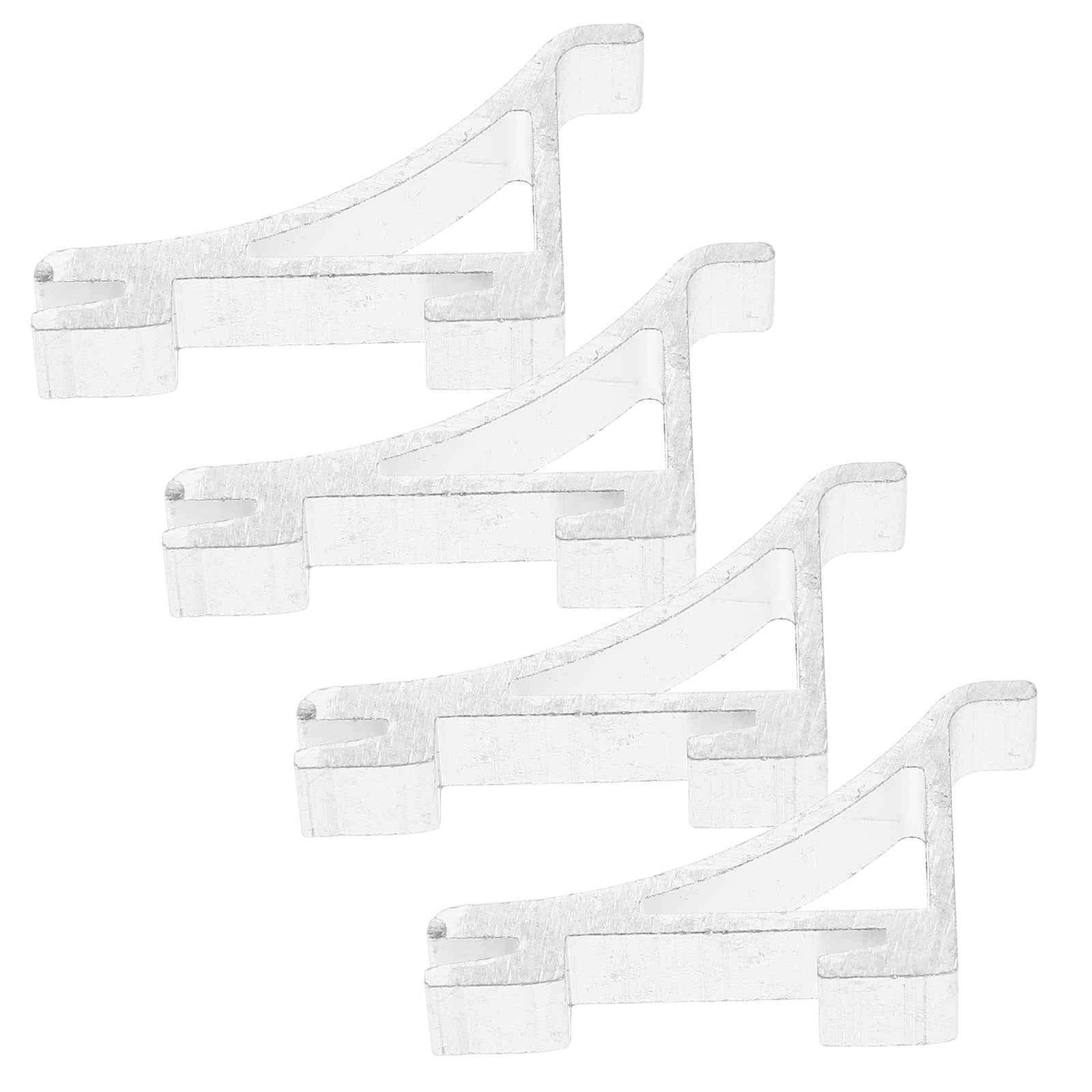 FRCOLOR 4pcs Metal Shelf Clips Bracket Replacement Refrigerator Clip ...