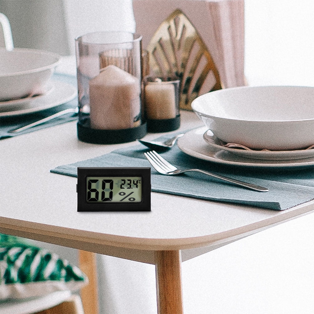 FRCOLOR 4pcs Mini Digital Thermometer Hygrometer Indoor Humidity Meter ...