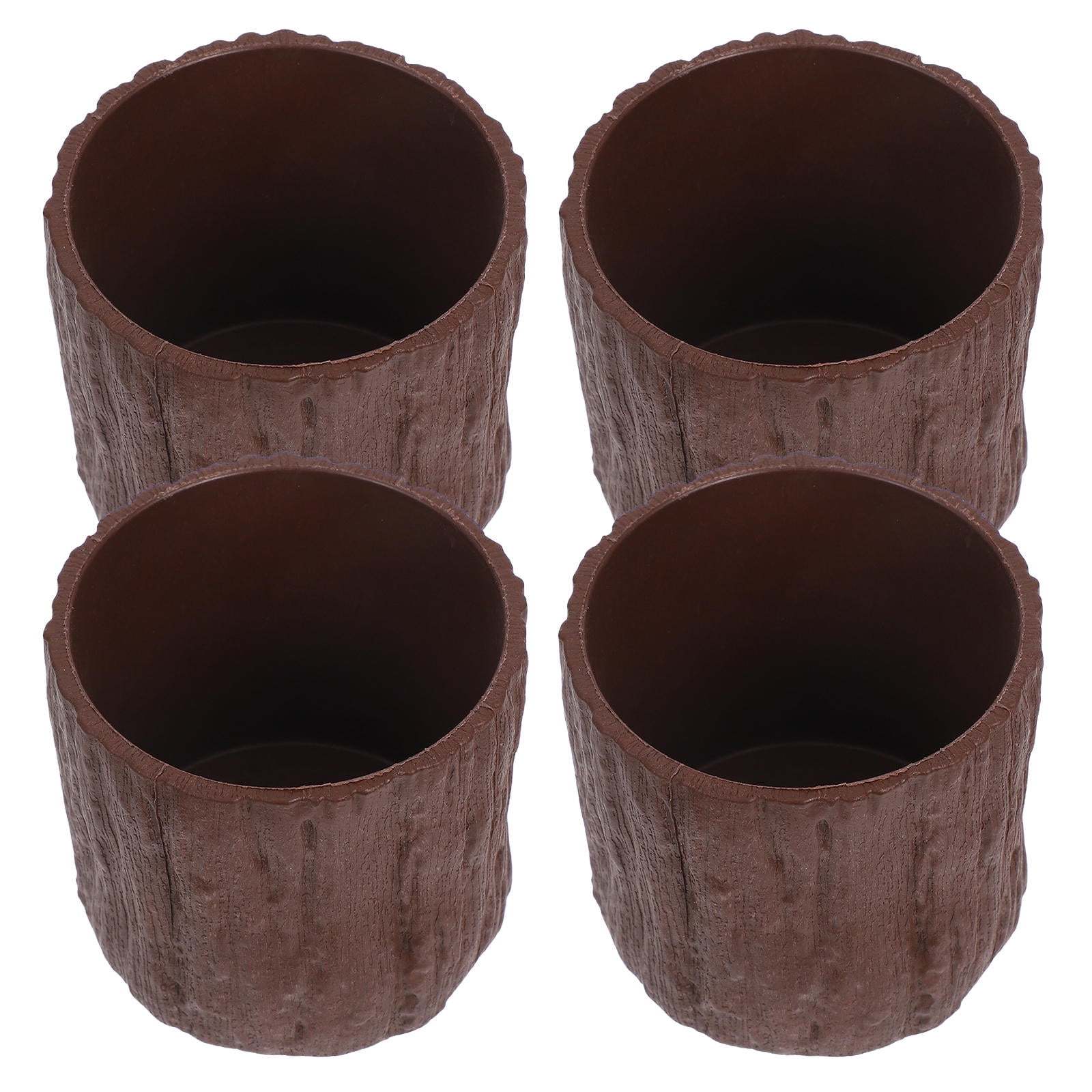 FRCOLOR 4pcs Mini Flower Pots For Garden Floral Centerpiece Rustic ...