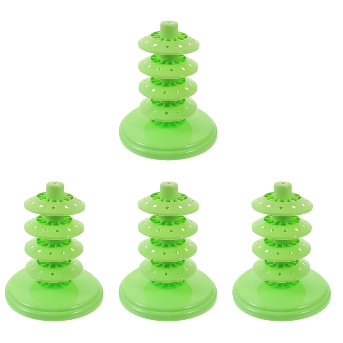 FRCOLOR 4pcs Multi-tiered Lollipop Display Rack Desktop Lollipop Candy ...