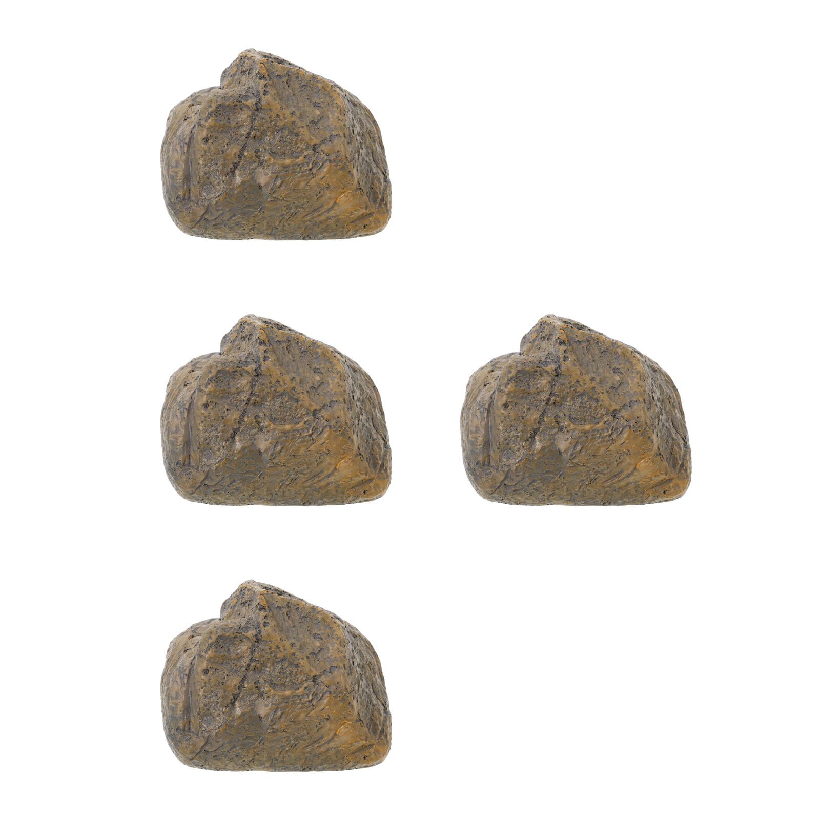 FRCOLOR 4pcs Outdoor Key Hider Hidden Key Holder For Fake Stone Safe ...