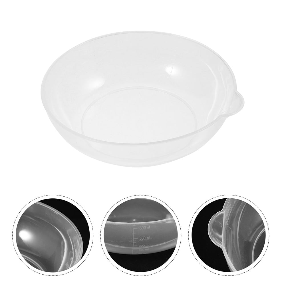 FRCOLOR 4pcs Plastic Weighing Bowls Reusable Serving Tray Digital Scale ...