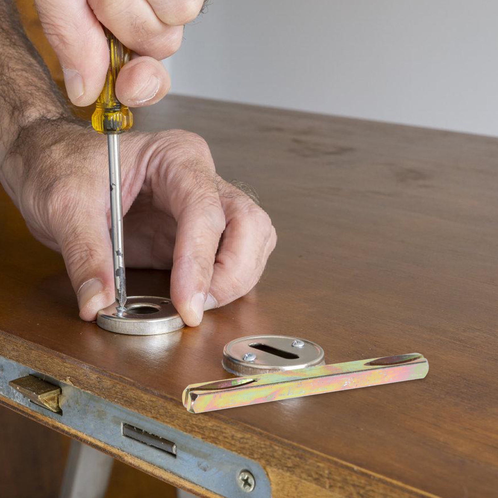 FRCOLOR 4pcs Precision Door Spindle Steel Split Spindle Replacement For ...