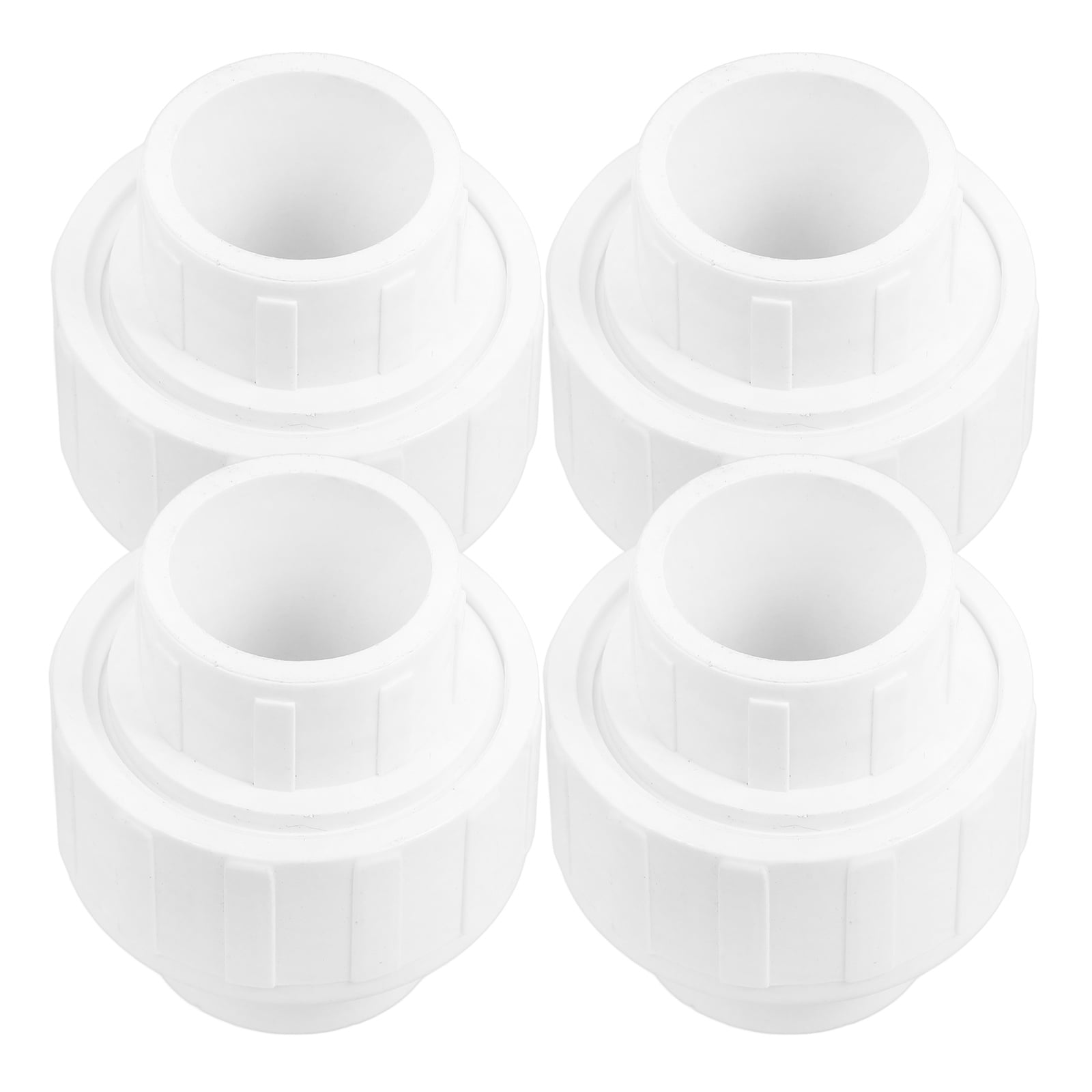 FRCOLOR 4pcs Pvc Union Coupling Adapter Water Irrigation Pipe Adapter ...