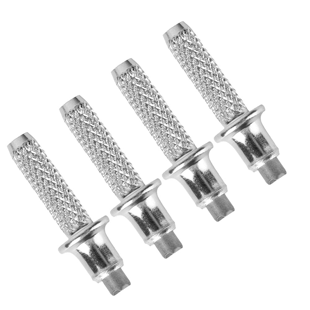 TAILTOSS Fishing Rod Tips Hiking Stick Tips Tungsten Steel Silver ...