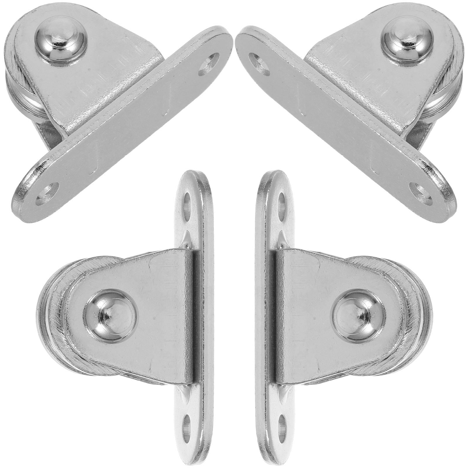 FRCOLOR 4pcs Small Pulley Block Mini Pulley Roller Frictionless Silent ...