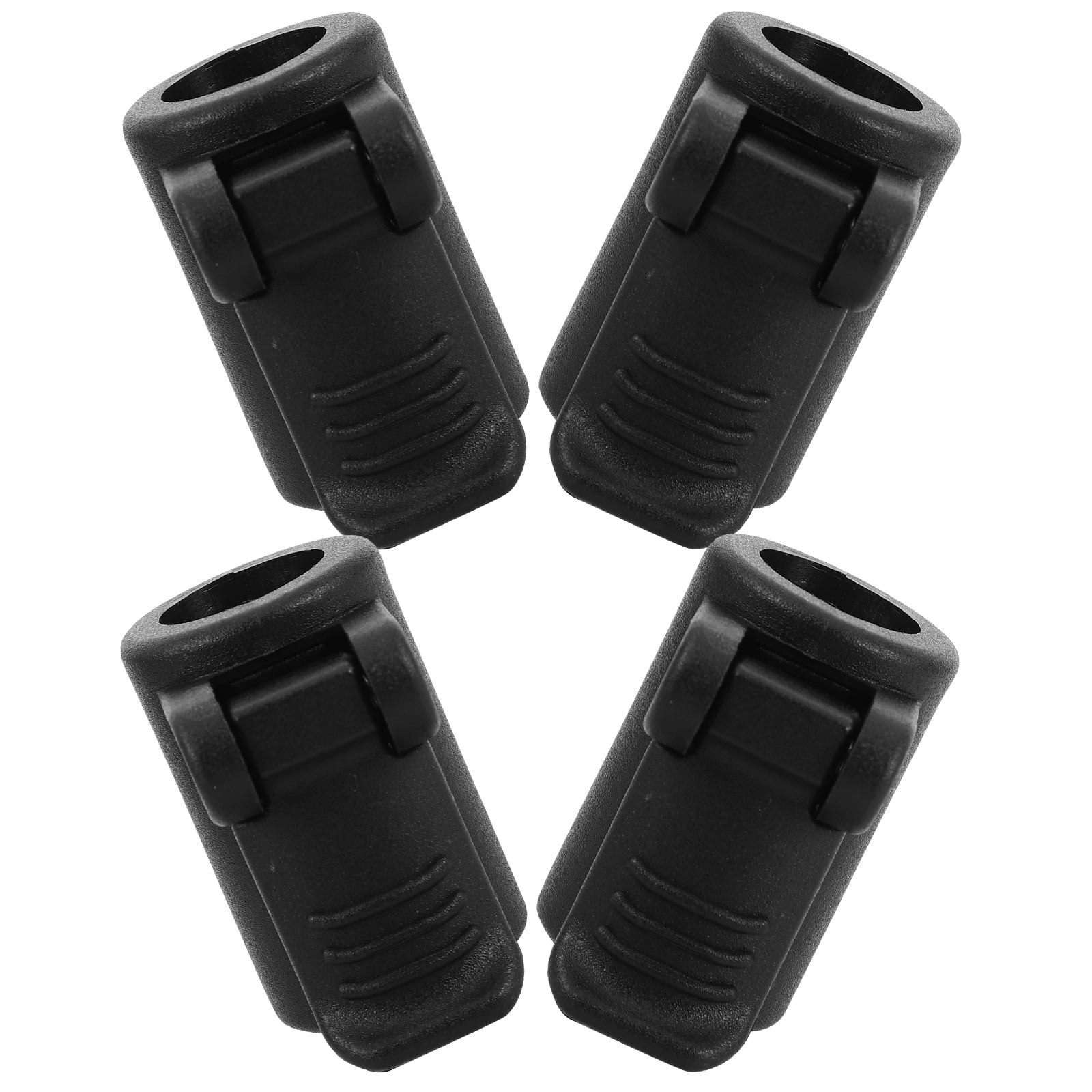 WASHWEPE Tent Pole Connector Black for Outdoor Adventures 4Pcs ...