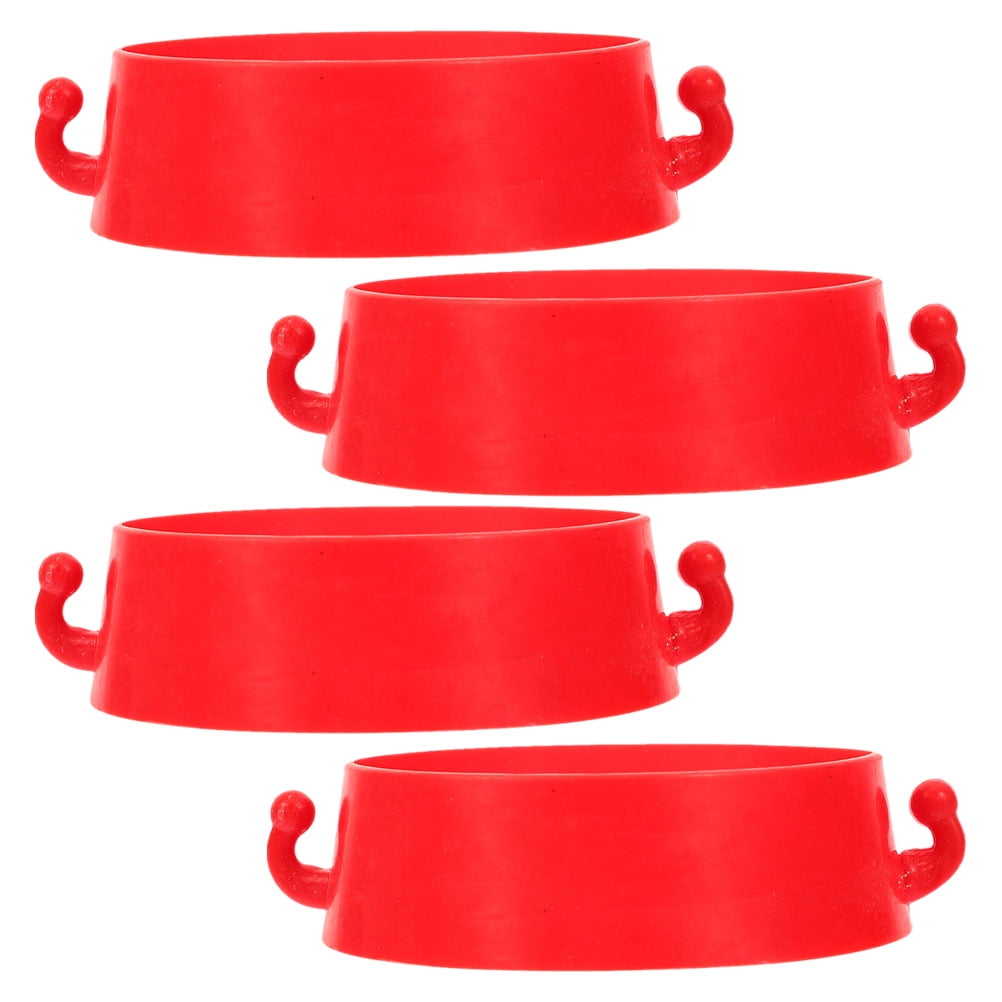 FRCOLOR 4pcs Traffic Cone Connector Kit Plastic Ring For Safety Cones ...