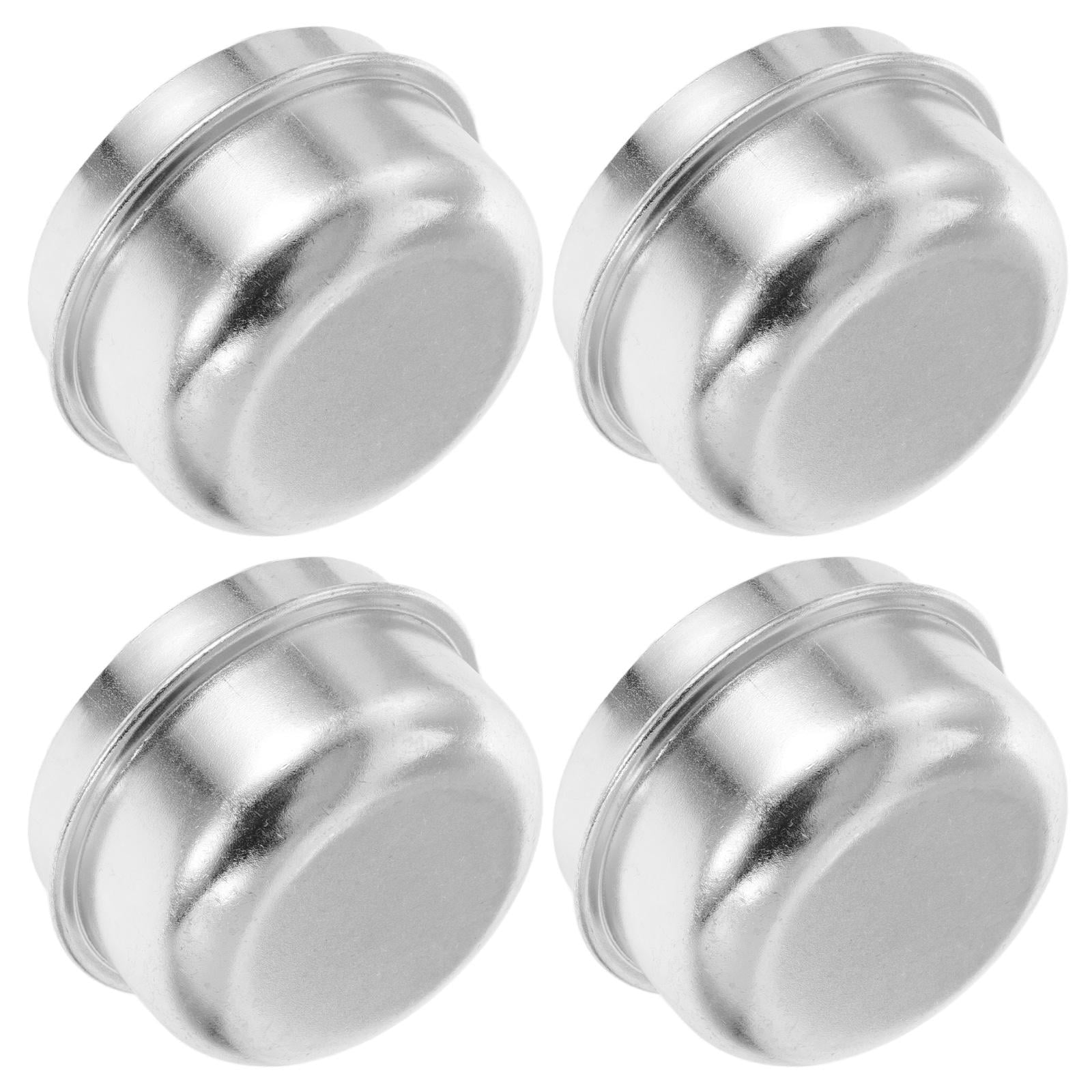 FRCOLOR 4pcs Trailer Bearing Dust Cap Metal Hub Cap for Trailer Axle ...