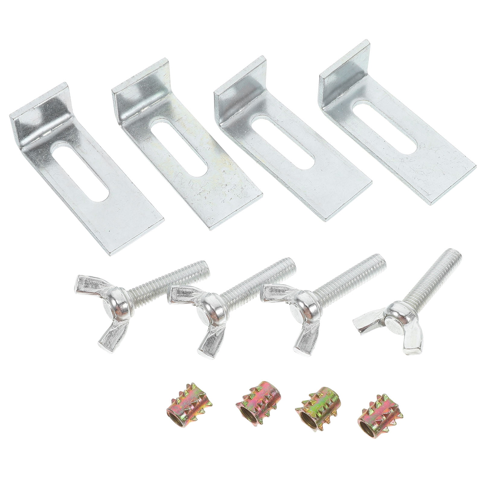 FRCOLOR 4pcs Undermount Sink Brackets Bathroom Basin Mounting Kit Heavy ...