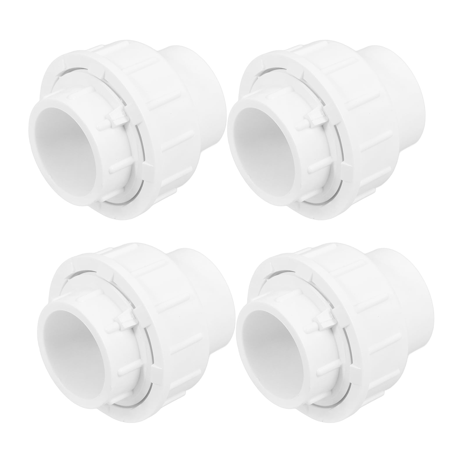 FRCOLOR 4pcs Union Pipe Fittings Pvc Pipe Connector Adapter Union Pipe ...