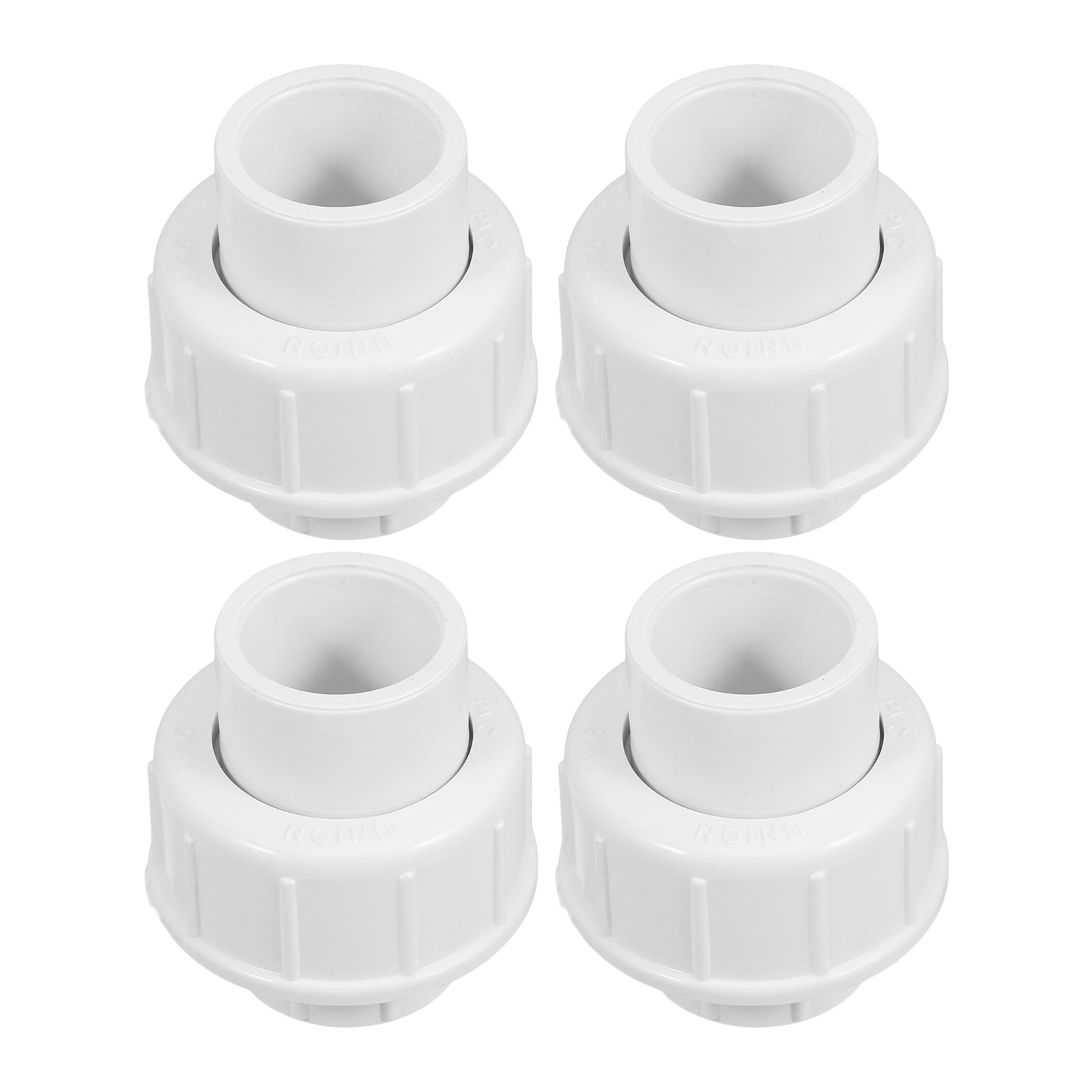 FRCOLOR 4pcs Union Pipe Fittings Pvc Pipe Connectors Adapter Union Pipe ...