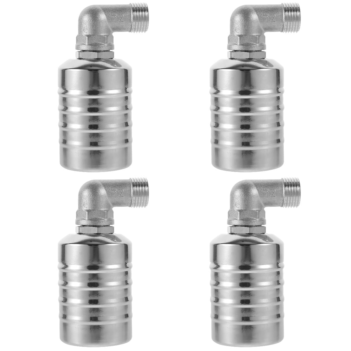 FRCOLOR 4pcs Water Tank Float Valve 1/2 Inch Side Inlet Automatic Shut ...