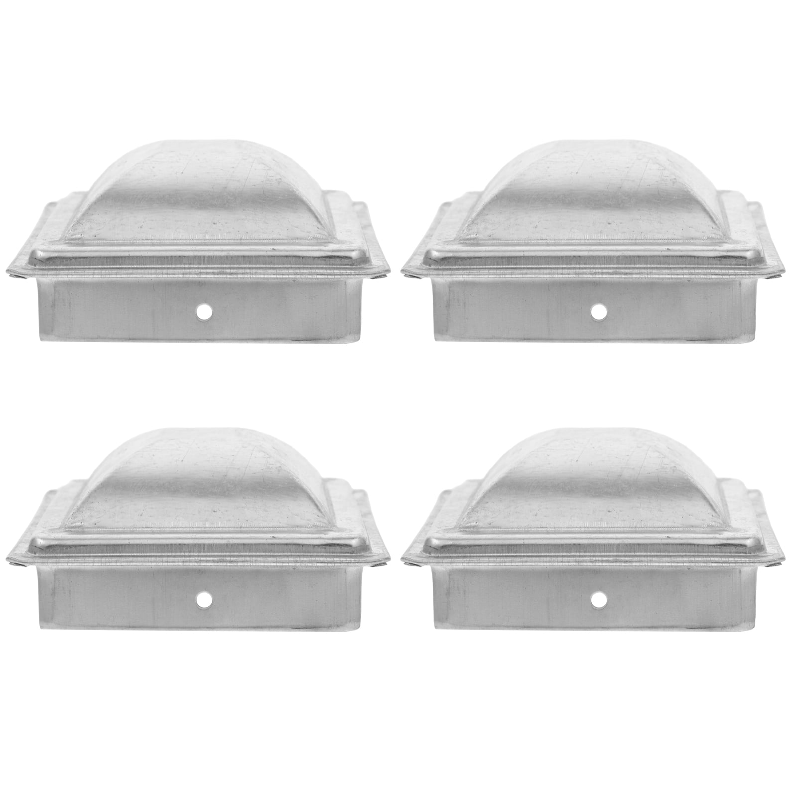 FRCOLOR 4pcs Weatherproof Fence Post End Protective Plastic Post Topper ...
