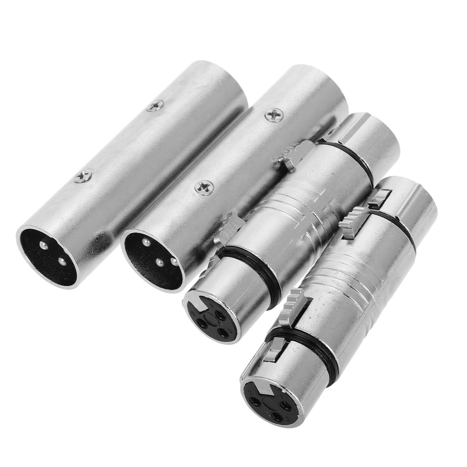 FRCOLOR 4pcs XLR Adapter Kit XLR Male to Male and Female to Female ...