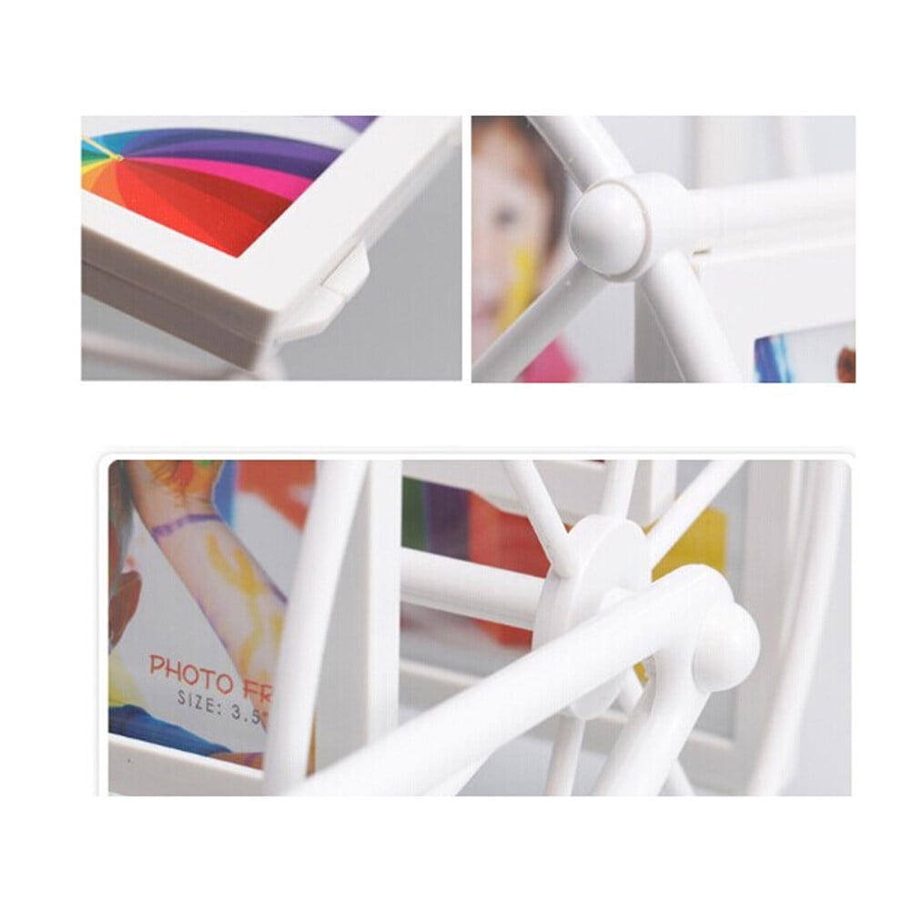 FRCOLOR 5 Inch Ferris Wheel Photo Album Self Assembly Photo Frame ...