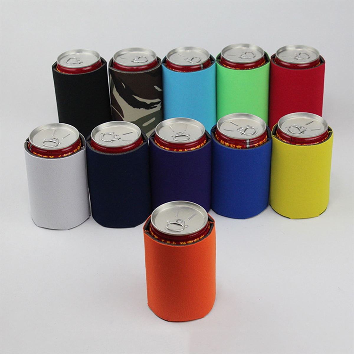 FRCOLOR 5 Pcs Can Cup Sleeve Beer Cozy Cans Mini Bottles Holder Cooler ...