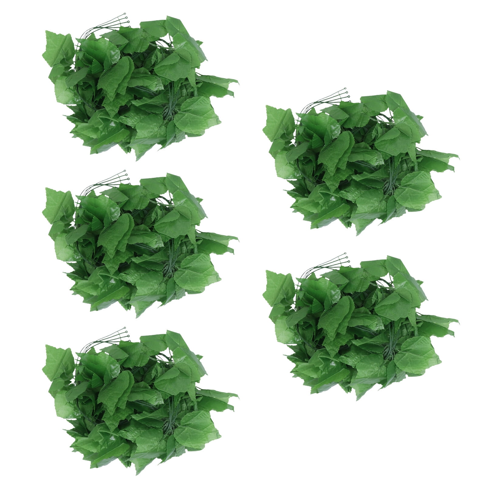 FRCOLOR 5 Pcs Grape Leaf Vine Garland Artificial Greenery Hanging Vines ...