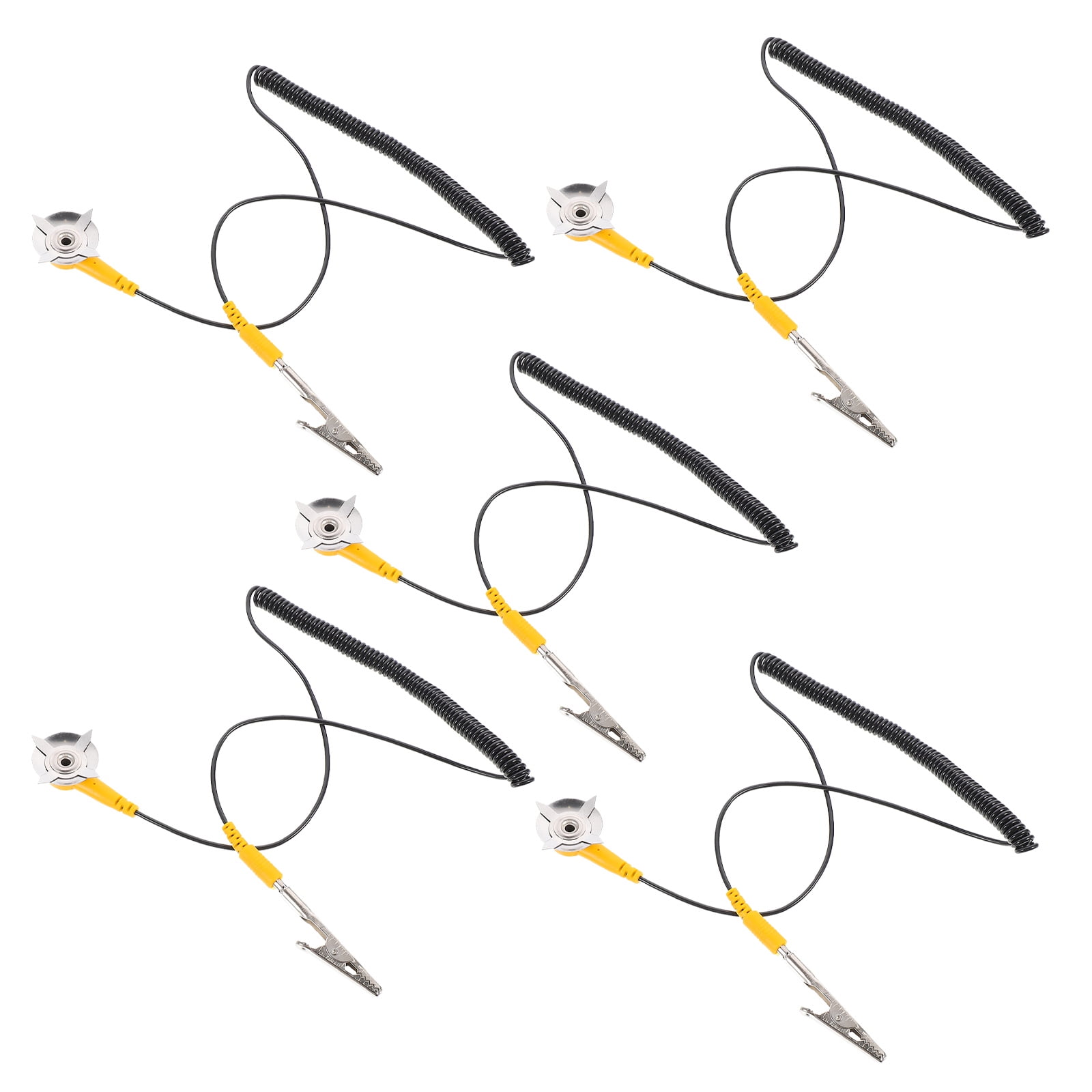 FRCOLOR 5 Pcs Ground Rod Clamp Electric Anti-static Grounding Wire ...