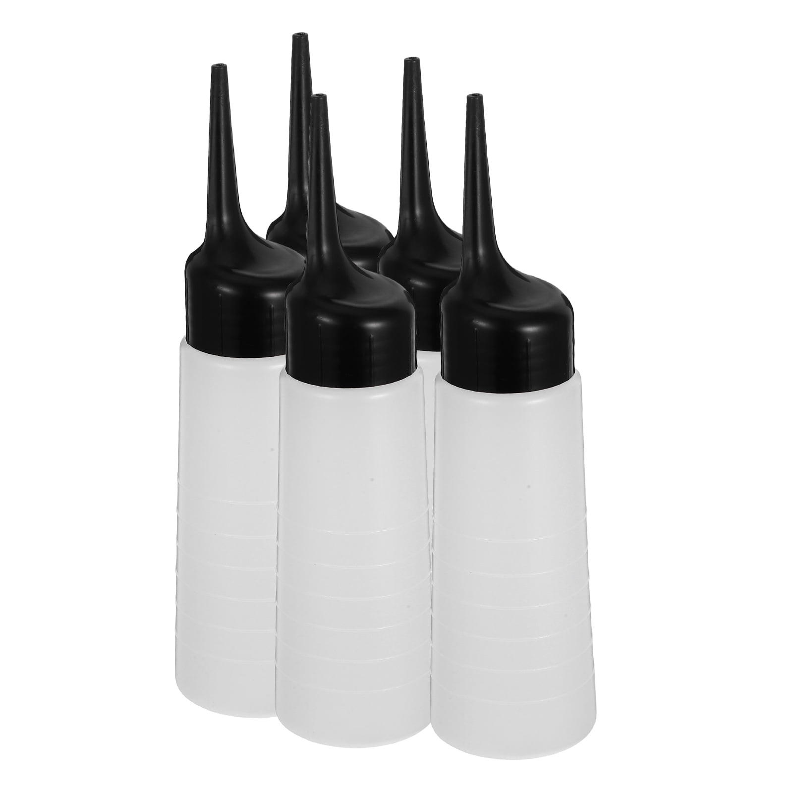 FRCOLOR 5 Pcs Hair Dye Applicator Bottle With Scale Refillable Squeeze ...