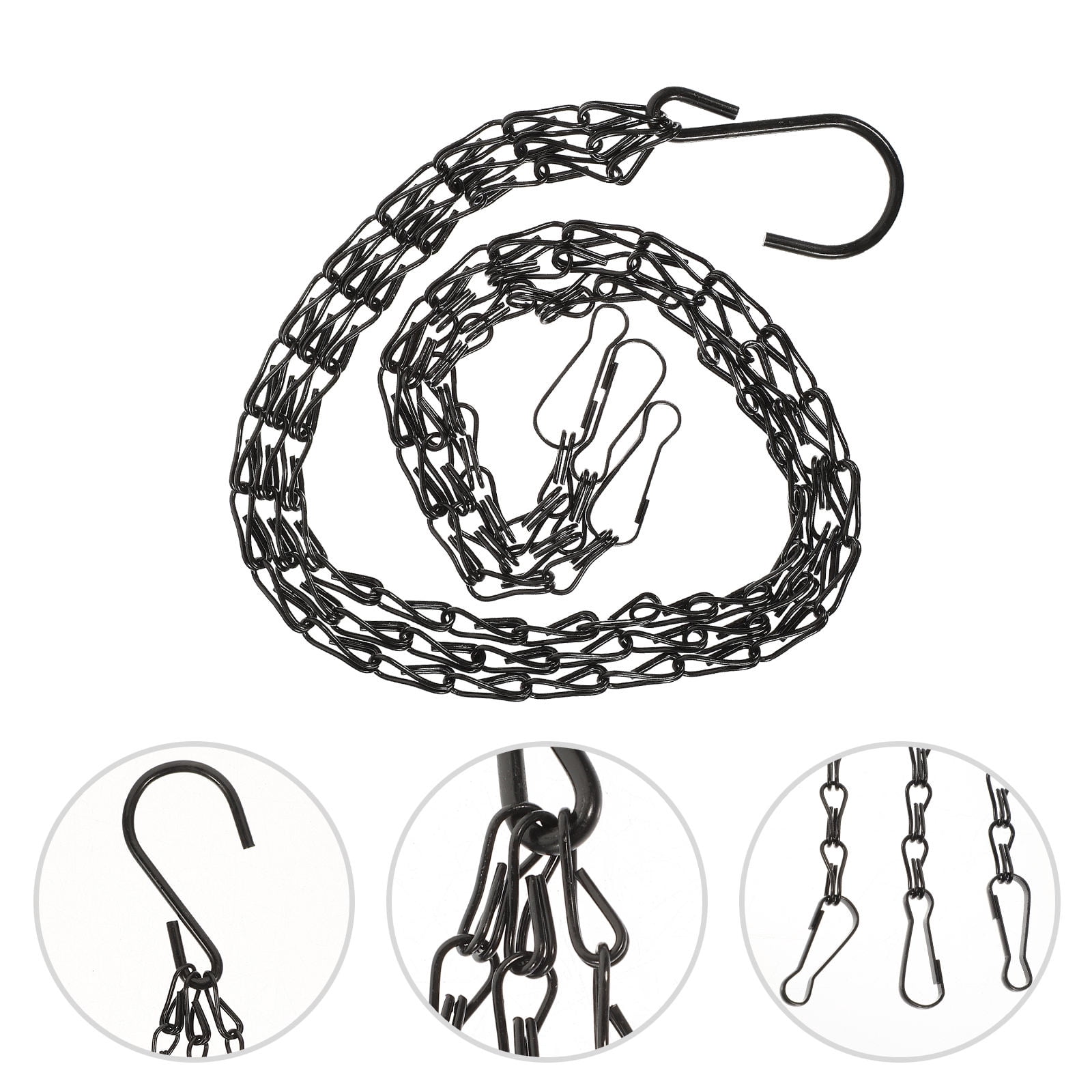 FRCOLOR 5 Pcs Plant Flower Pot Hanging Chain Hangers Basket Chains ...